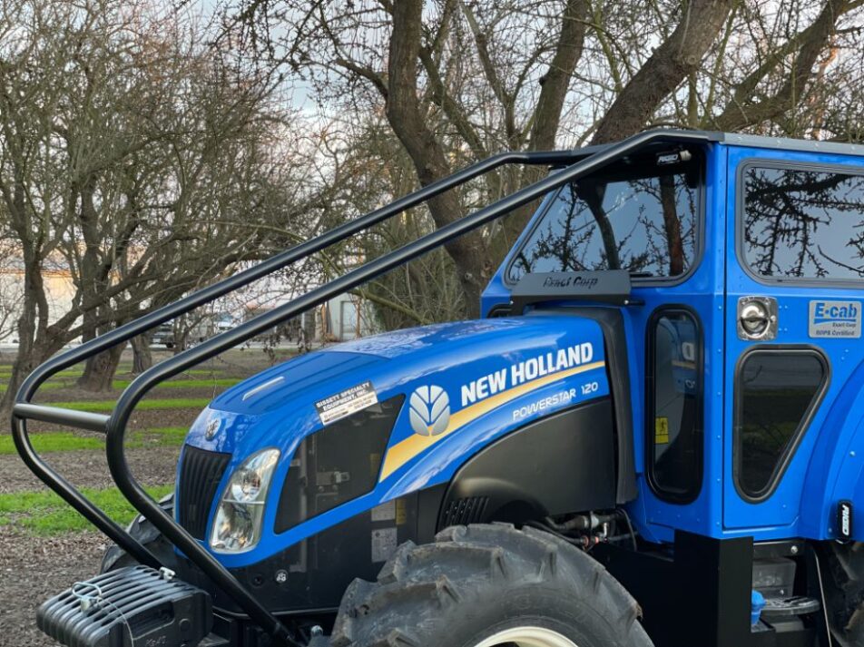 Comfortable, Quiet, and Safe Orchard Cabs with High Visibility